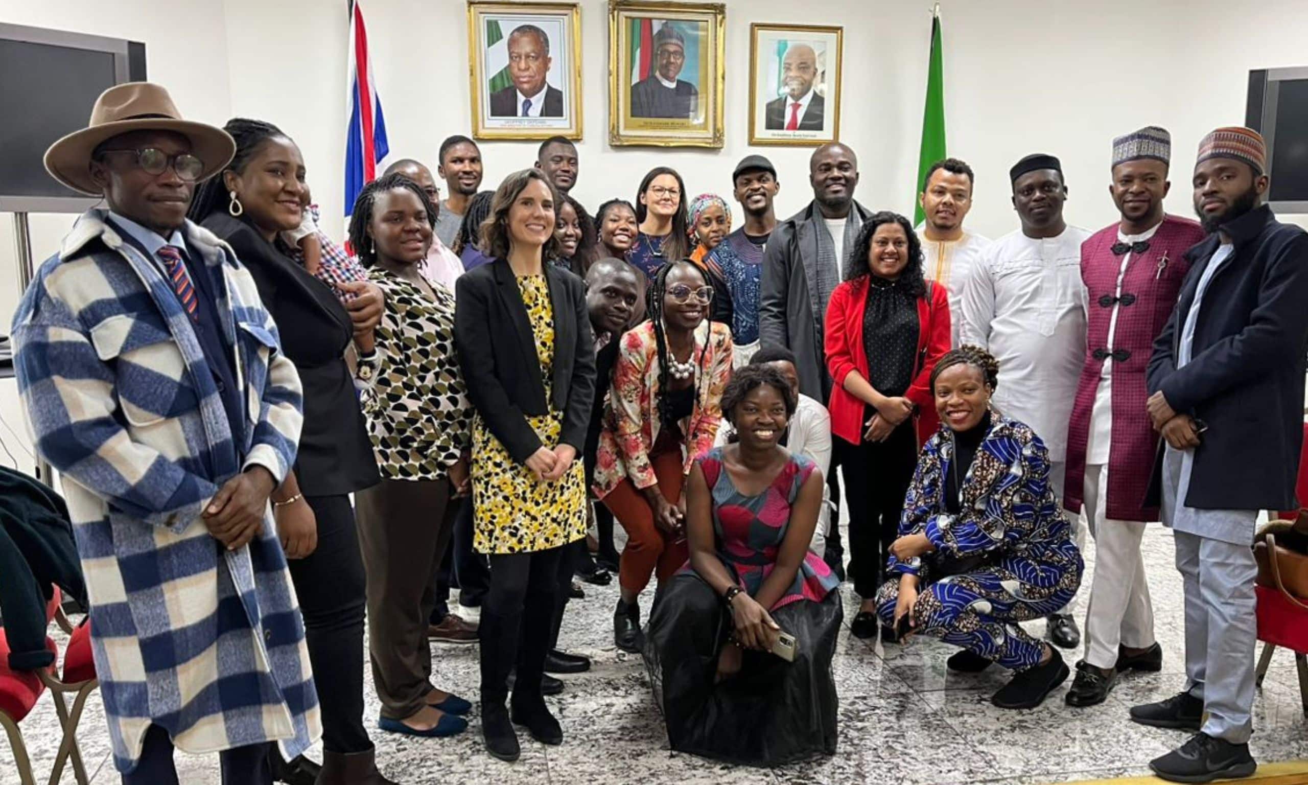 Scholars attend a special event hosted by the Nigeria High Commission ...