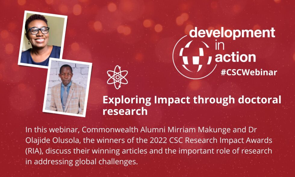 Development in Action webinar series: Exploring impact through...