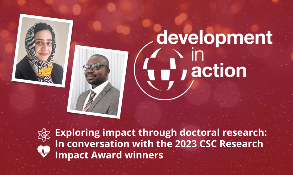 Development in Action webinar series: Exploring impact through doctoral research: In ...